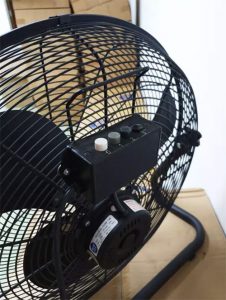 FE12 Heavy Duty 12" Powerful Industrial Floor Fan - YET Malaysia